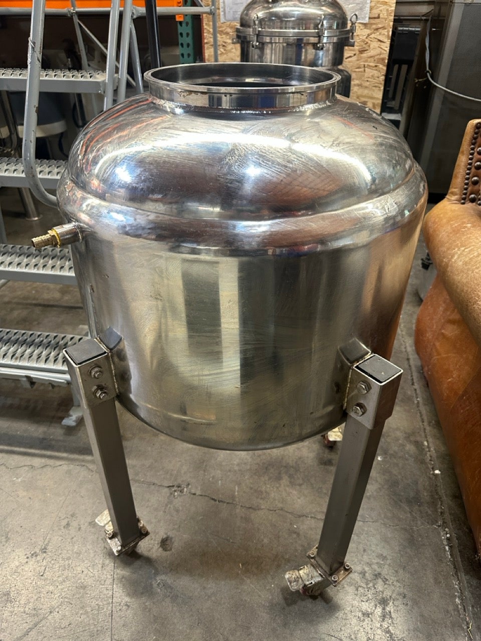 Used - 150L BVV 12" Opening Jacketed Solvent / Collection / Storage ...