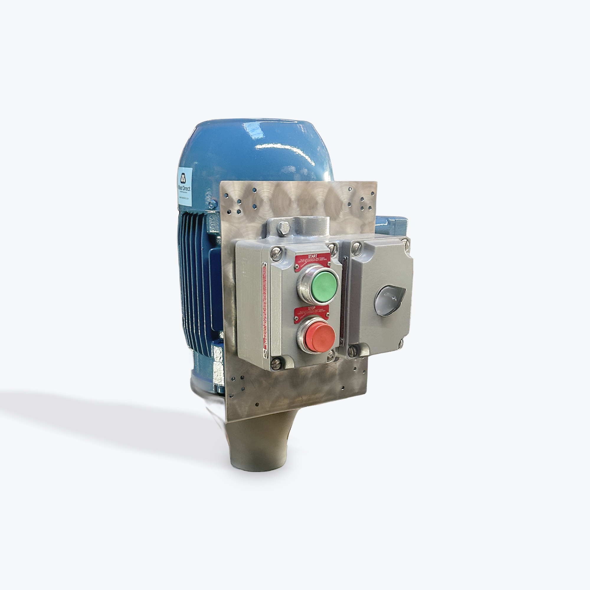 Explosion Proof 3" Tri-Clamp Mixer w/ Electric Motor Rated to 250PSI ...