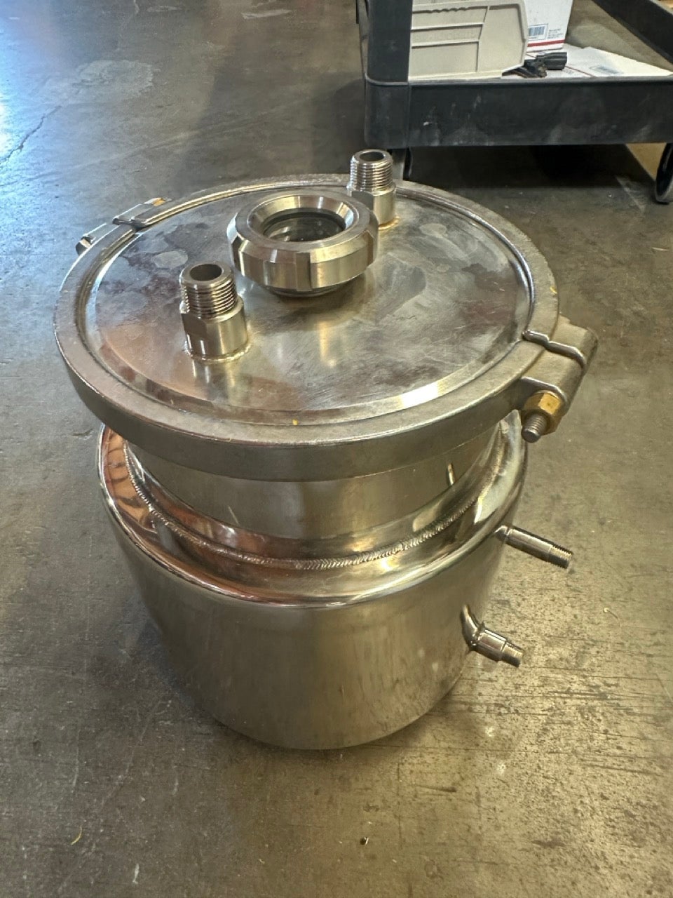 Used - Purge Labs Jacketed Coil in Can - 10" TC x 12" Tall - 3/4" MNPT ...