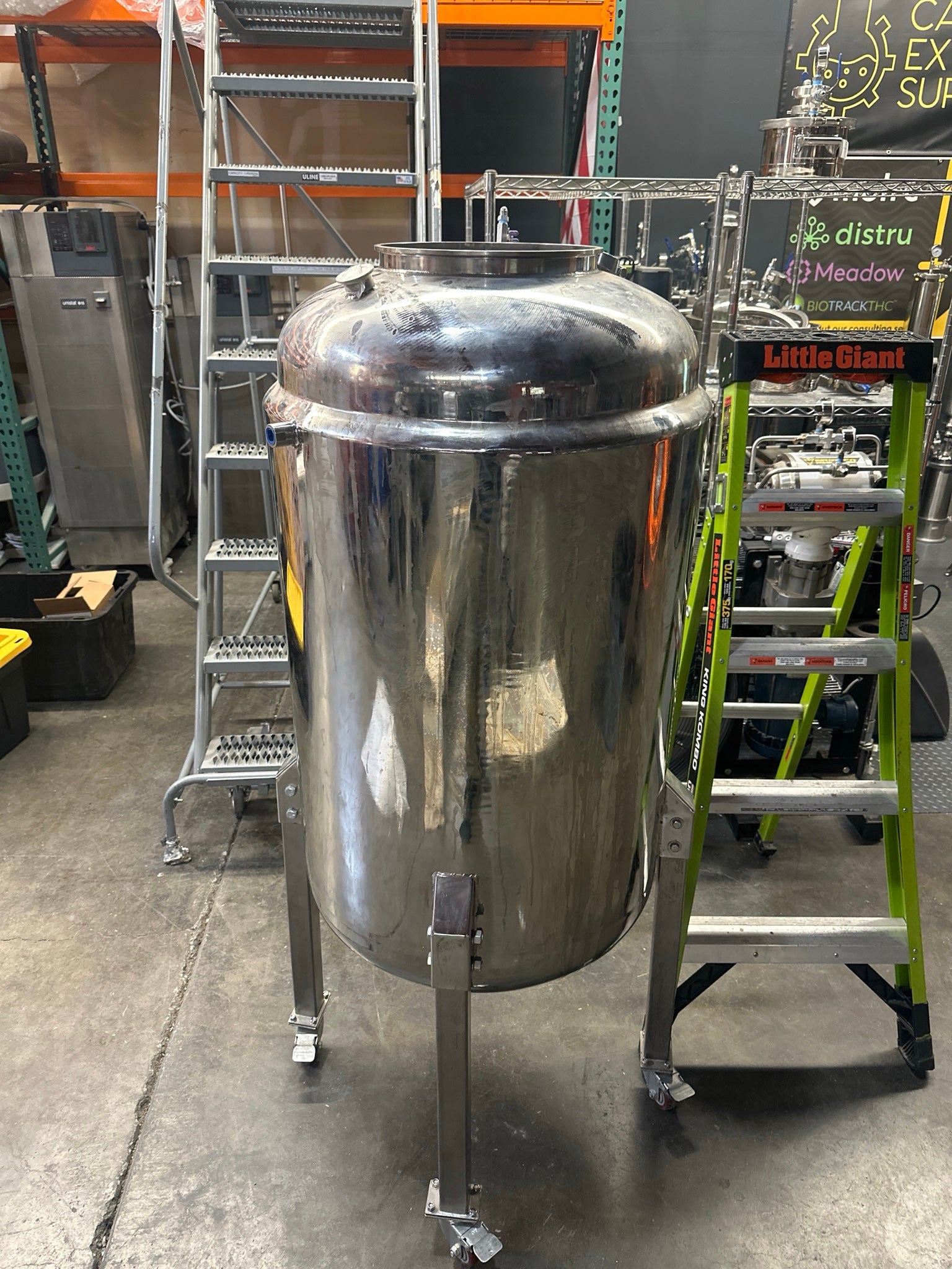 Used - 300L BVV 12" Opening Jacketed Solvent / Collection / Storage ...
