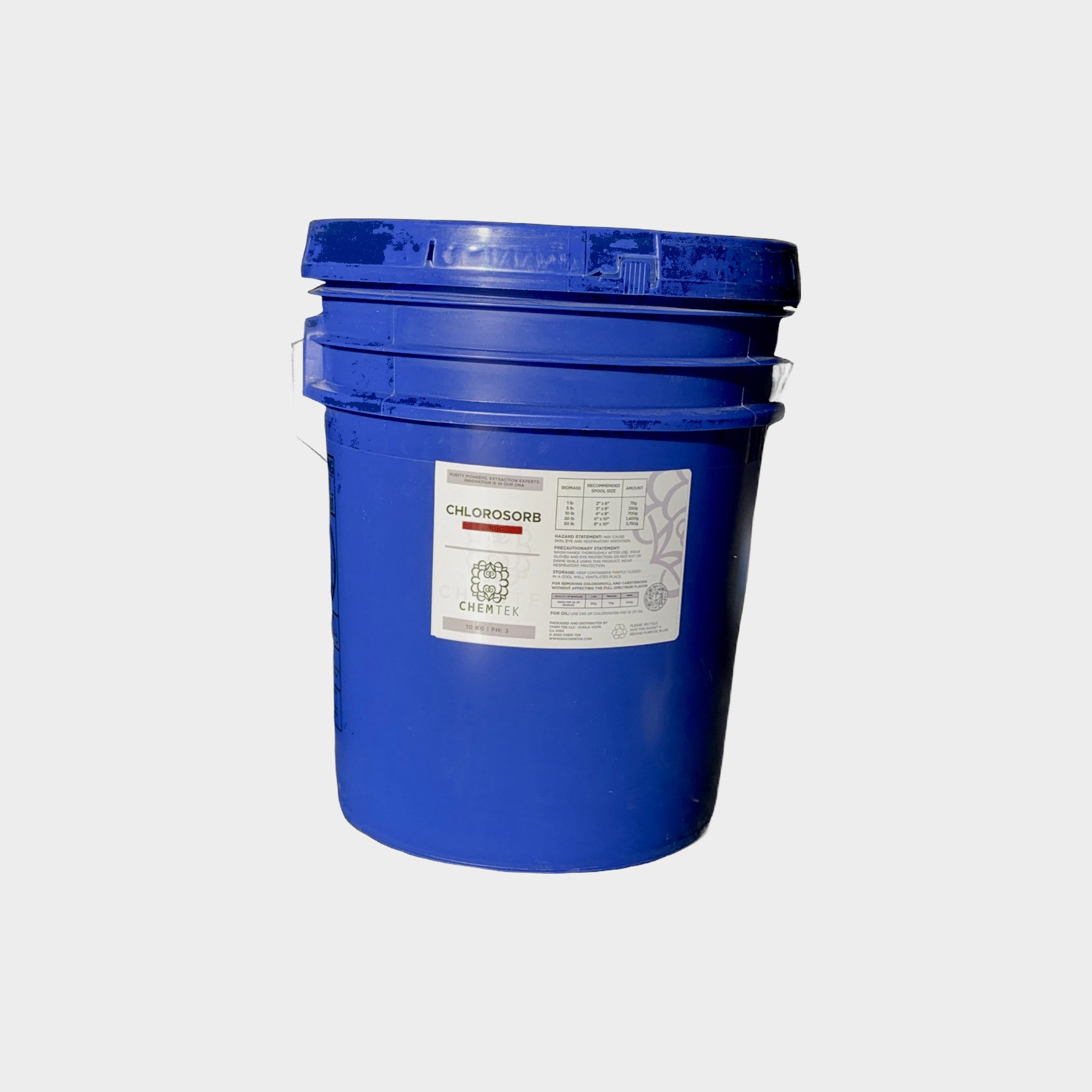 Chemtek - ChloroSorb Acidic 10kg | California Extraction Supply ...