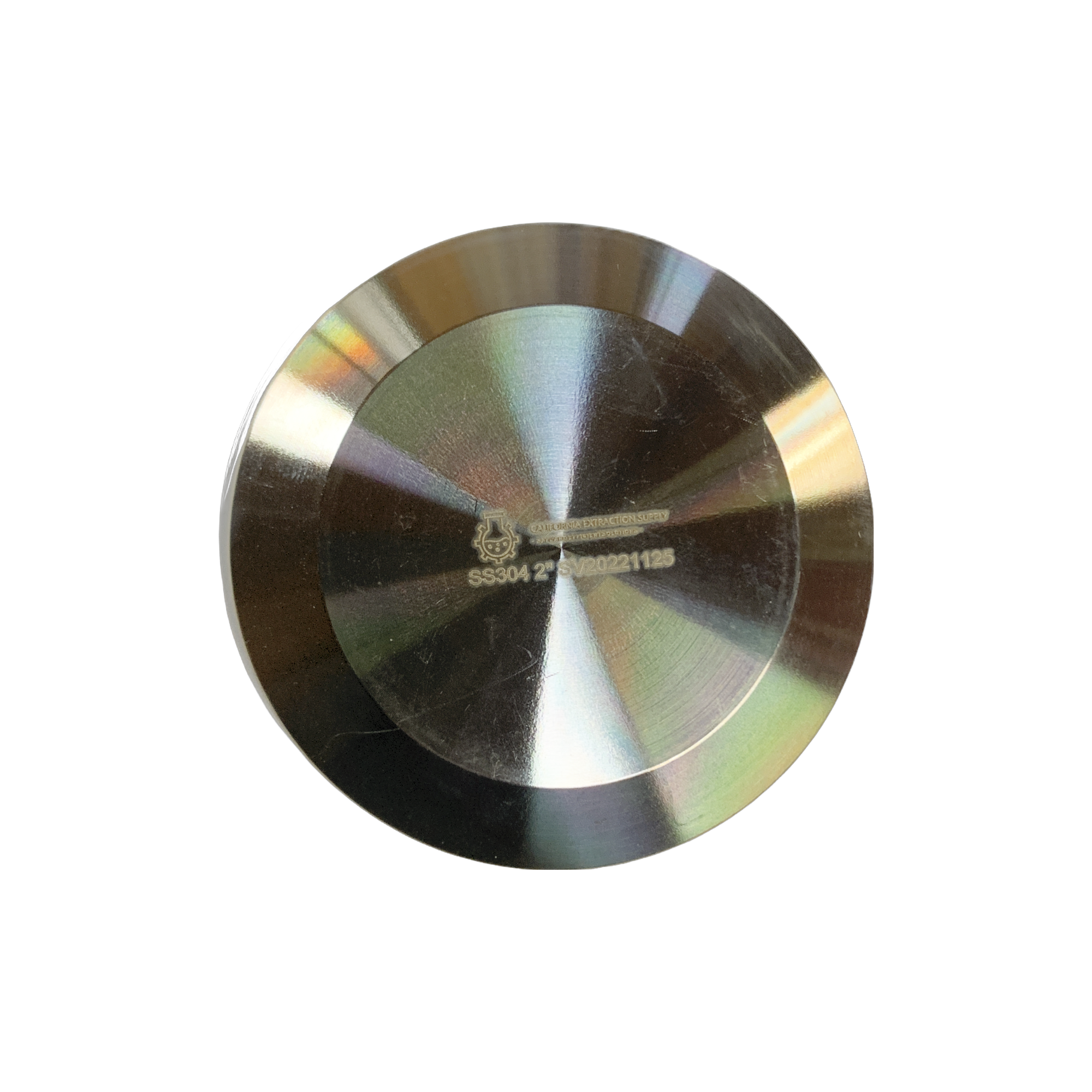 Tri-Clamp Flat Blank End Cap | California Extraction Supply | ShopCES.com