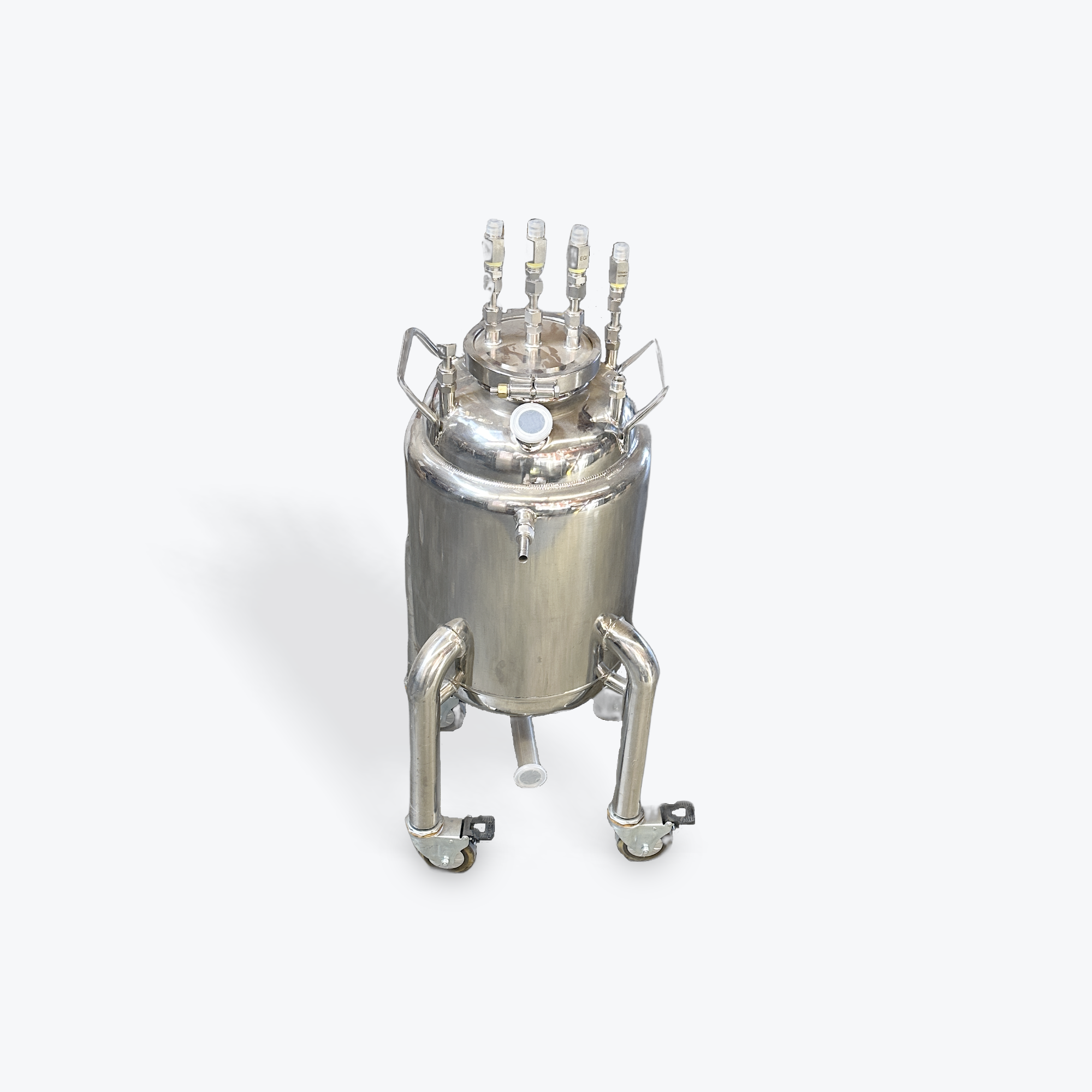 Used - USA Lab 50lb Jacketed Solvent / Collection Tank - 1/2 ...