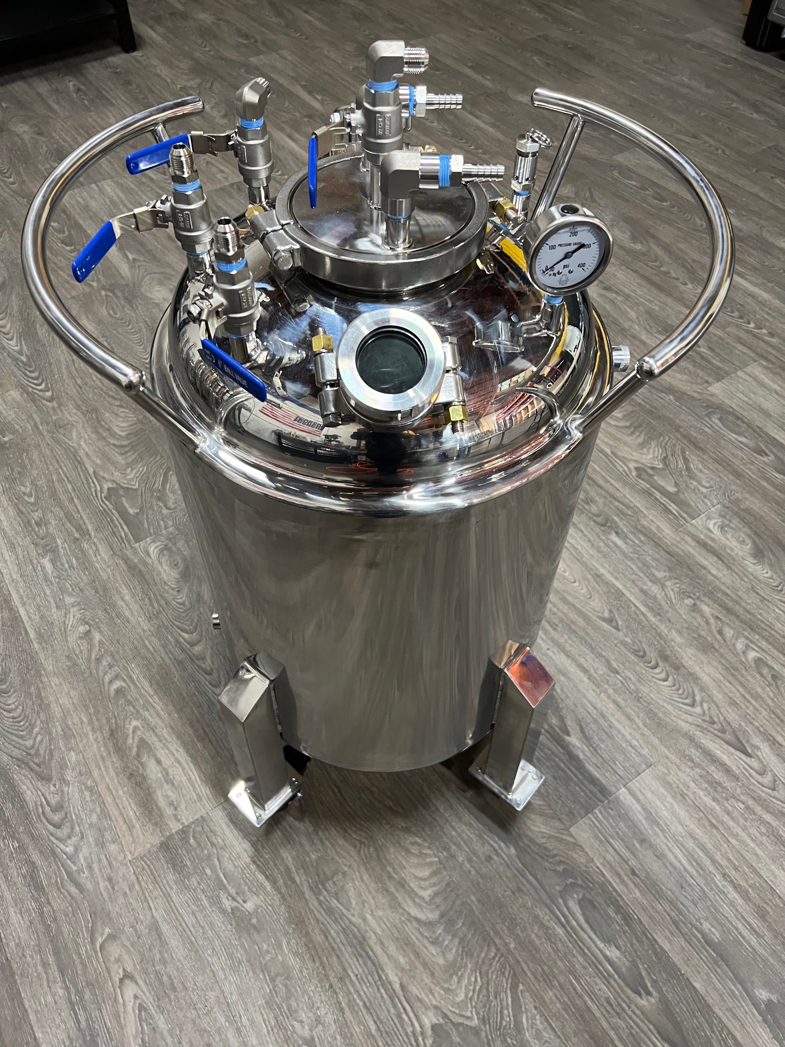 16x24" Jacketed Solvent Tank with Internal Coil - Assembled ...